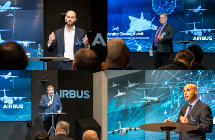 Celebrating the Culmination of Airbus Defence and Space's Combat Cloud Accelerator, Powered by ...